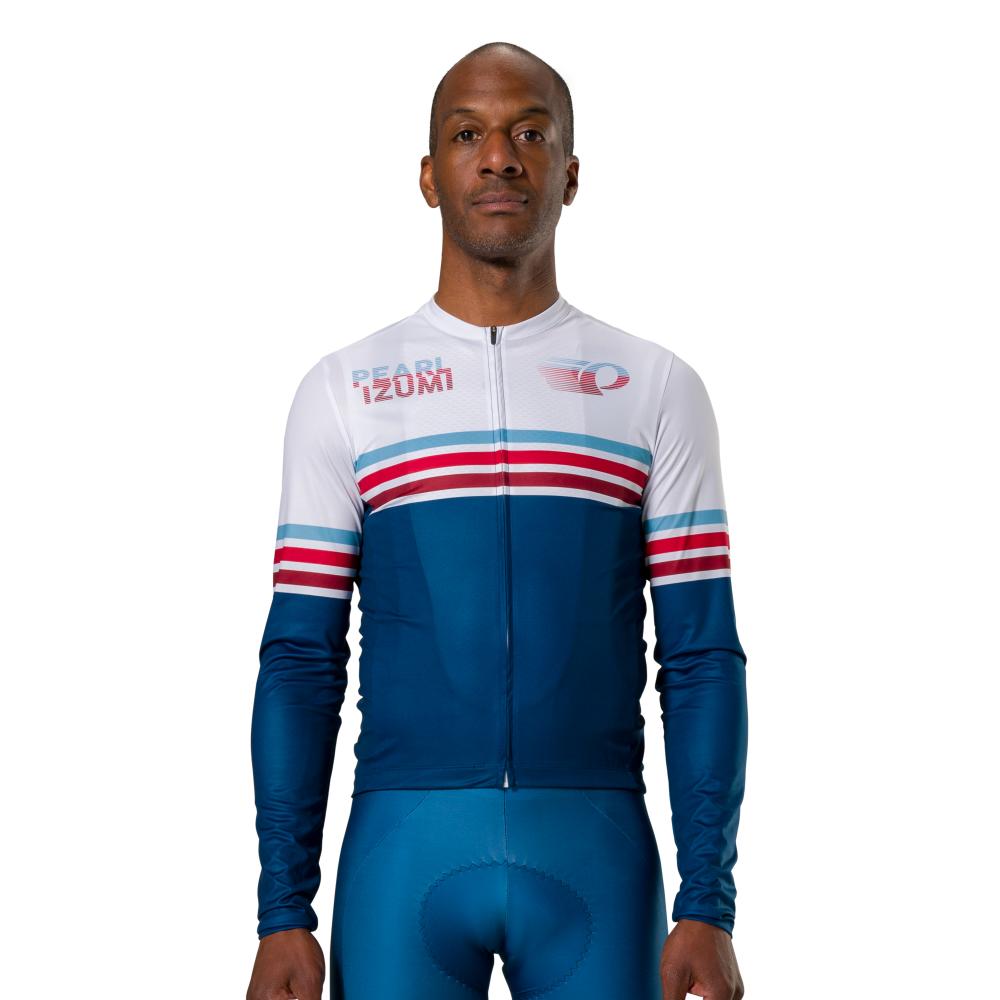 Men s Attack Long Sleeve Jersey for Cycling Performance PEARL iZUMi